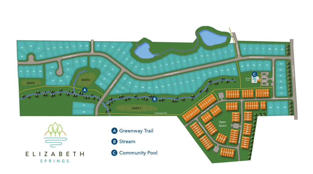 Elizabeth Springs | New Homes & Townhomes in Wake Forest, NC